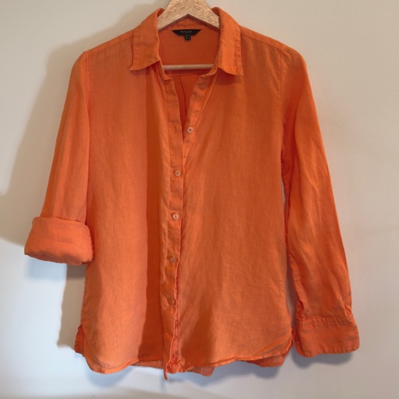 Massimo Dutti | Tops | Massiomo Dutti Linen Shirt | Poshmark